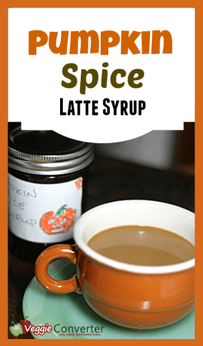 Pumpkin Spice Latte Syrup Recipe