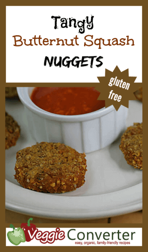 Tangy Butternut Squash Nuggets #vegan #glutenfree